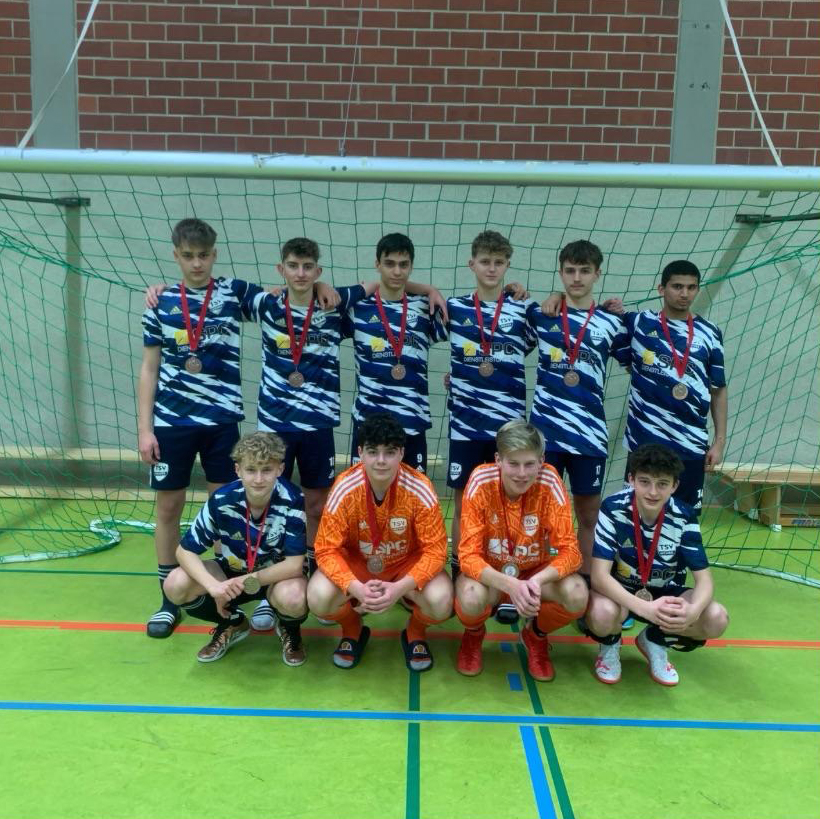 Erfolgreicher 3. Platz bei den Kreishallenmeisterschaften - TSV Wewer e.V.